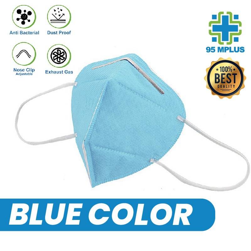 KN95 DISPOSABLE FACE MASK 【BLUE】【5PCS】