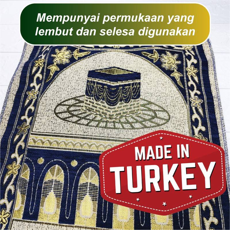 SEJADAH SULAM TURKEY SEJADAH EKSKLUSIF DI PASARAN 35cm x 65cm
