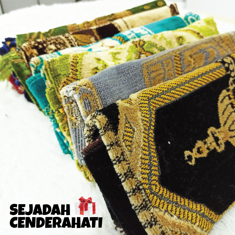 (RANDOM) Sejadah Mekah Khubah 70CMX120CM
